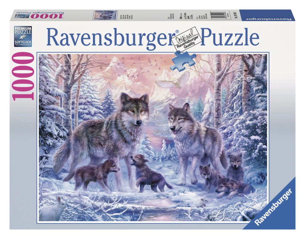 Ravensburger "Arctic Wolves" - 1000 pieces puzzle | Kalimat Store