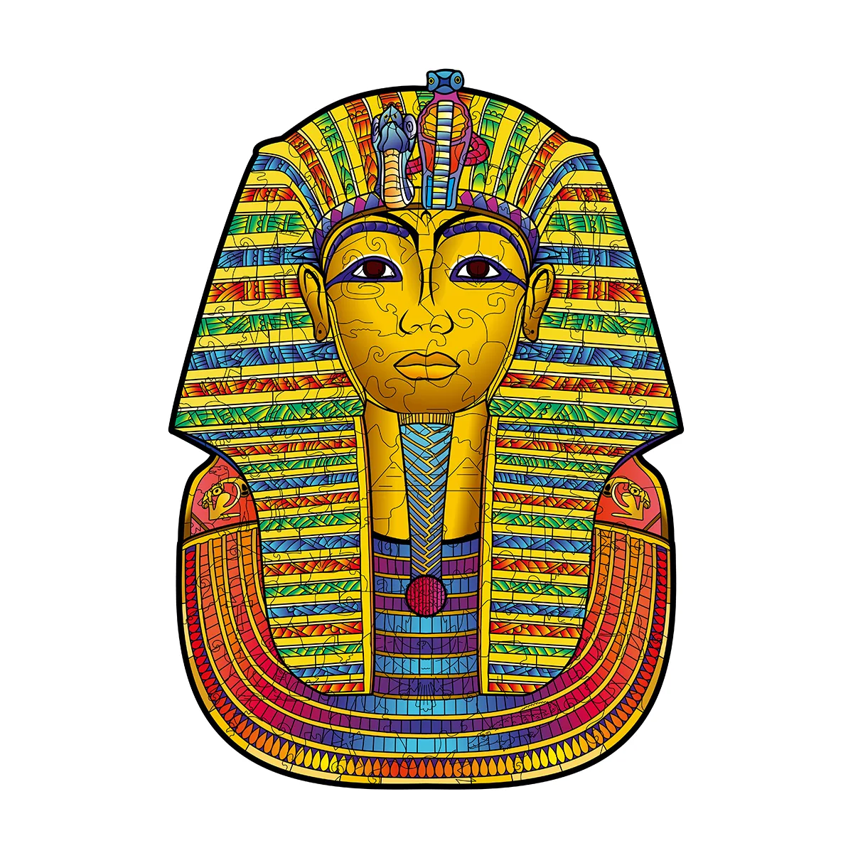 King Tut Wooden Puzzle – 120 Pieces | 30x41 cm
