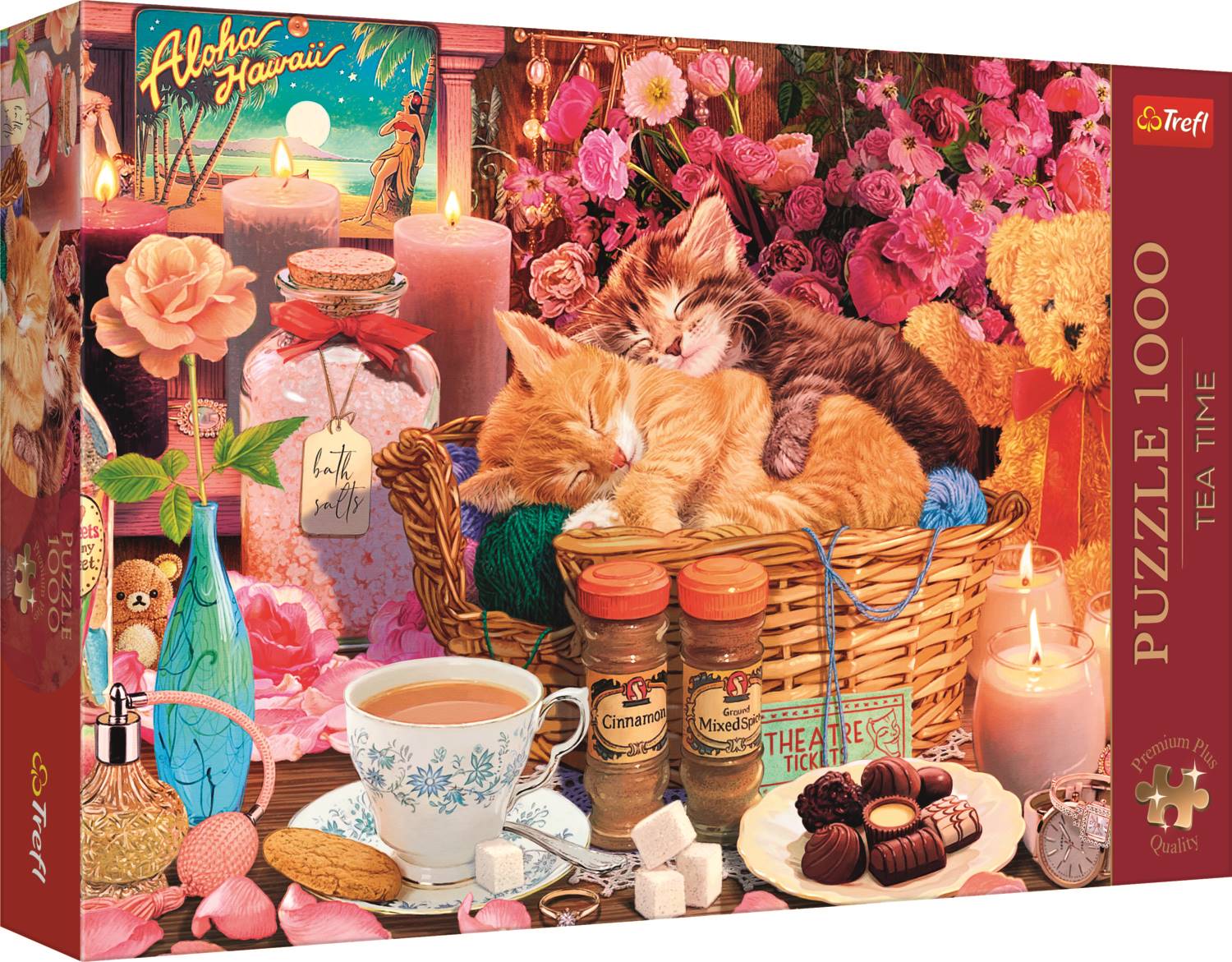 Tea Time All Things Nice 1000 Piece Puzzle | Cozy Jigsaw